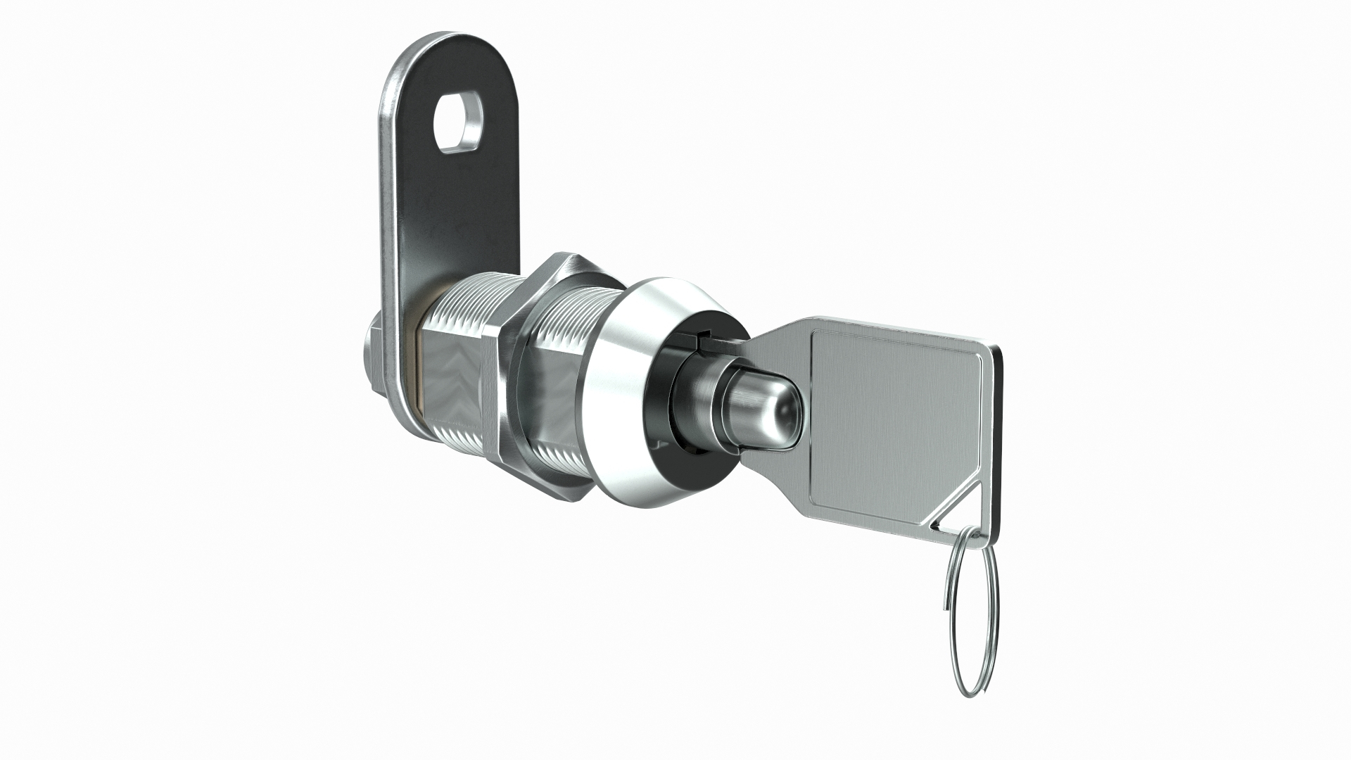 Tubular Lock With Key 3D Model - TurboSquid 1868512