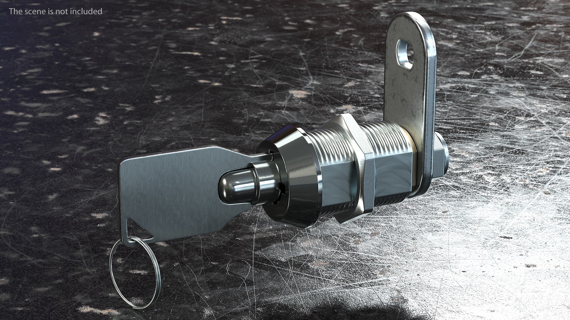Tubular Lock With Key 3D Model - TurboSquid 1868512