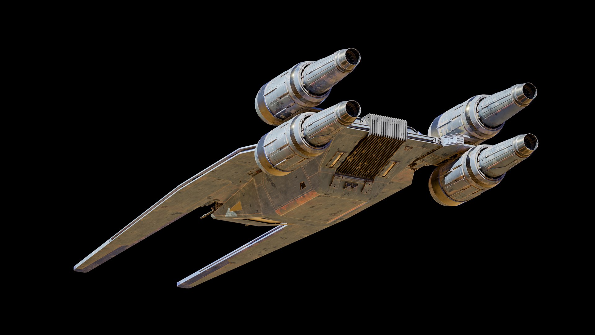 Star Wars U-WING Model - TurboSquid 2140318