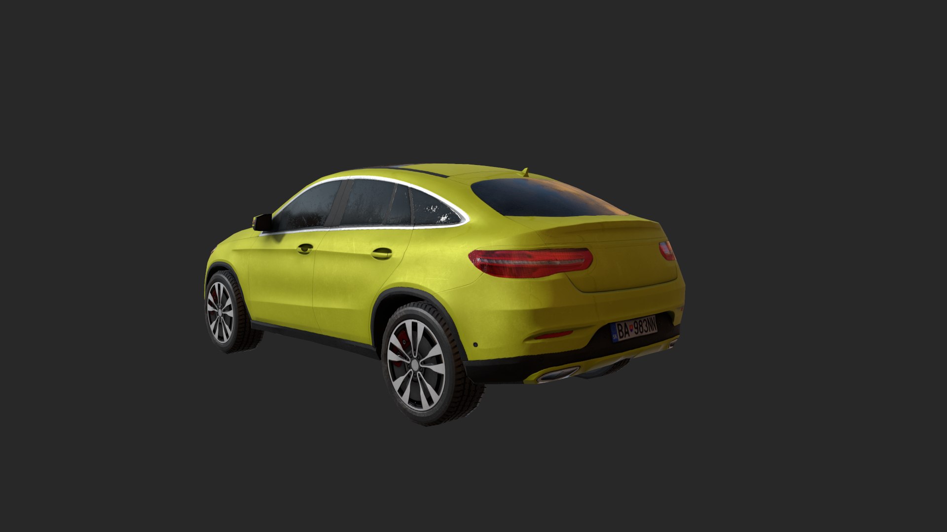 3D Car Pbr Model - TurboSquid 1264777