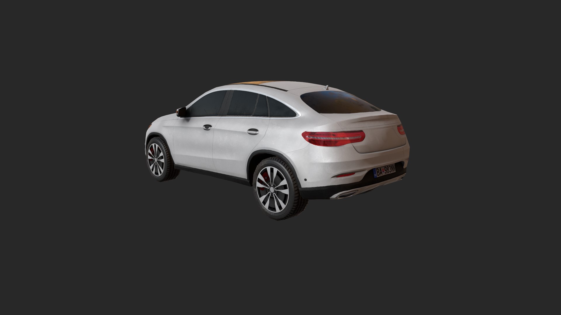 3D Car Pbr Model - TurboSquid 1264777