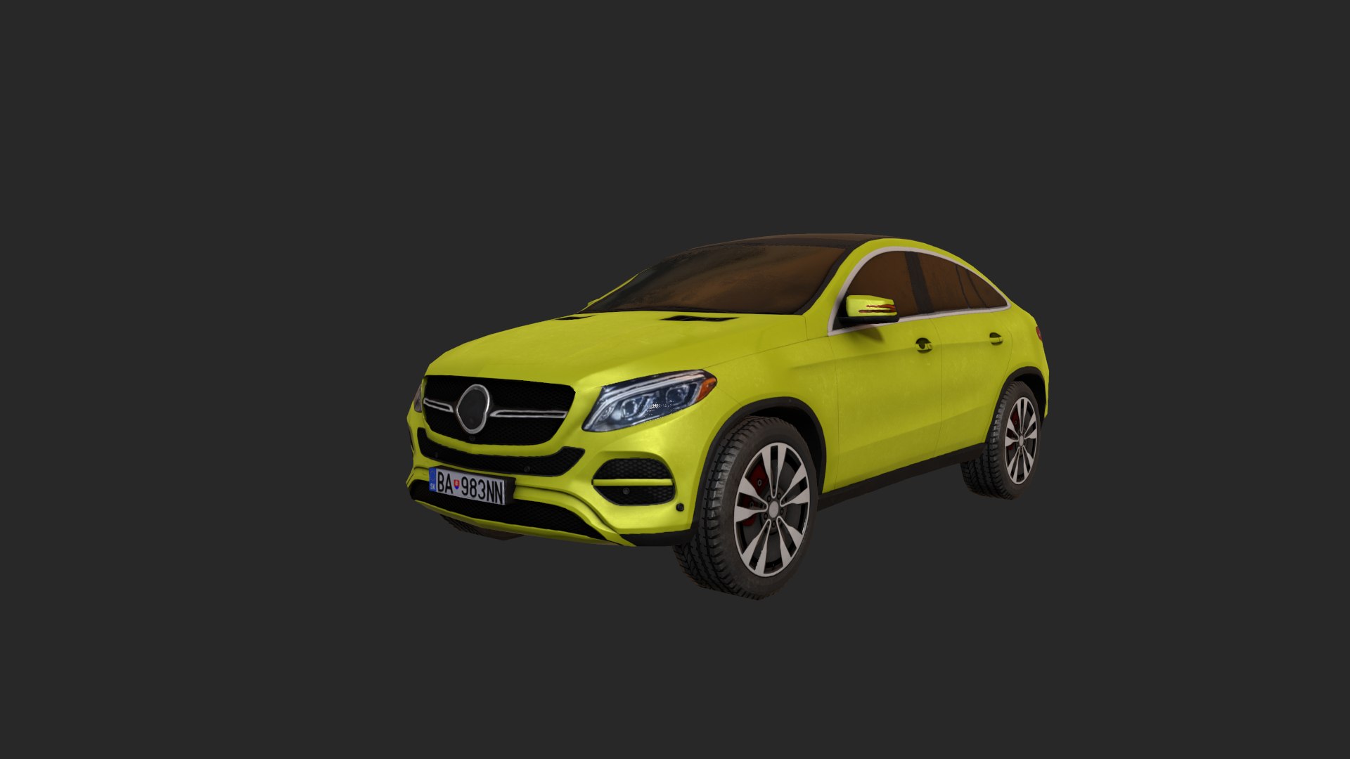 3D Car Pbr Model - TurboSquid 1264777