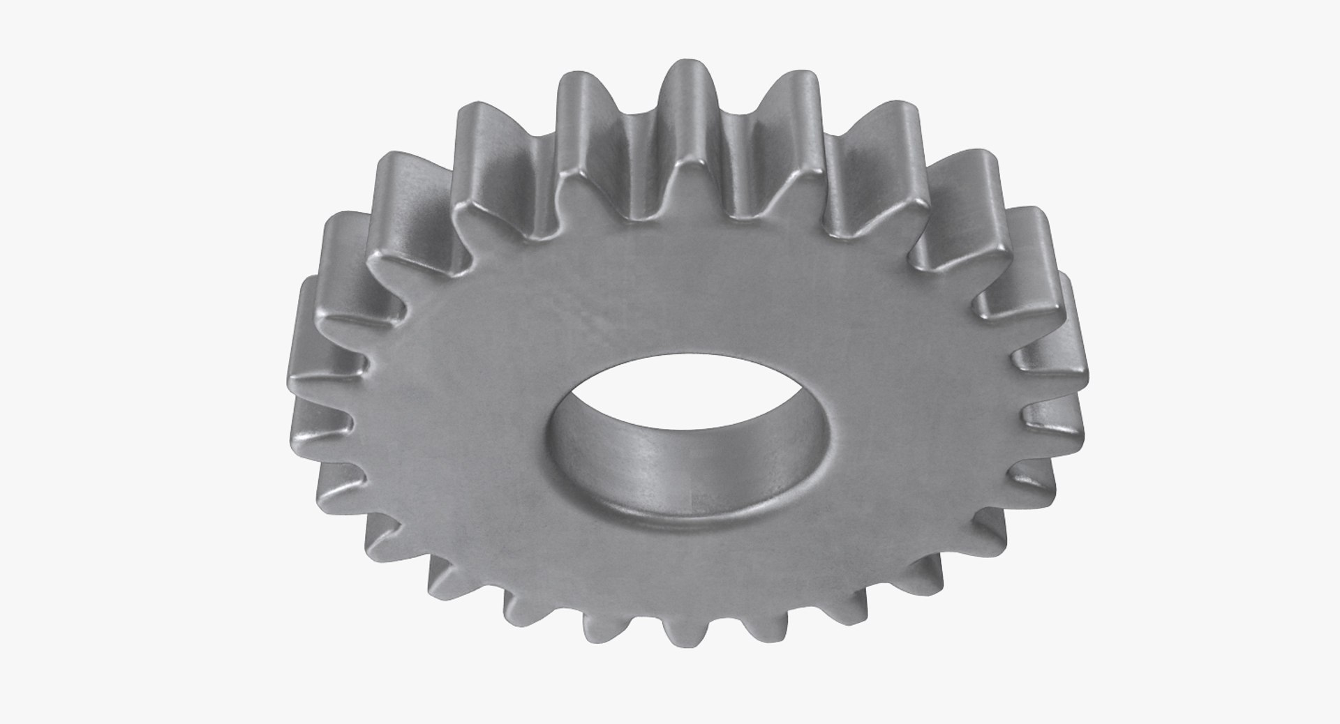 3D Spur Gear 24 Teeth - TurboSquid 1322944