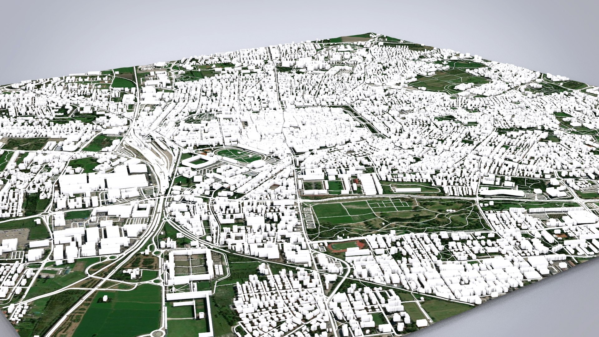 Cityscape Modena Italy model - TurboSquid 1831328