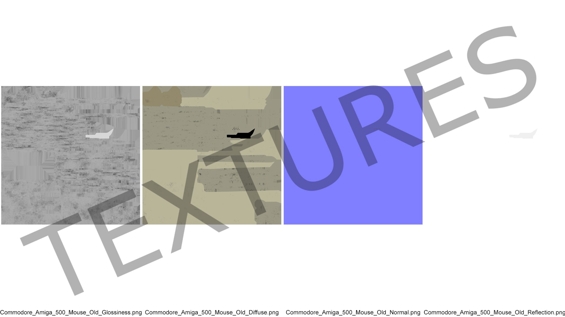 Old Computer Mouse 3D model - TurboSquid 2062974