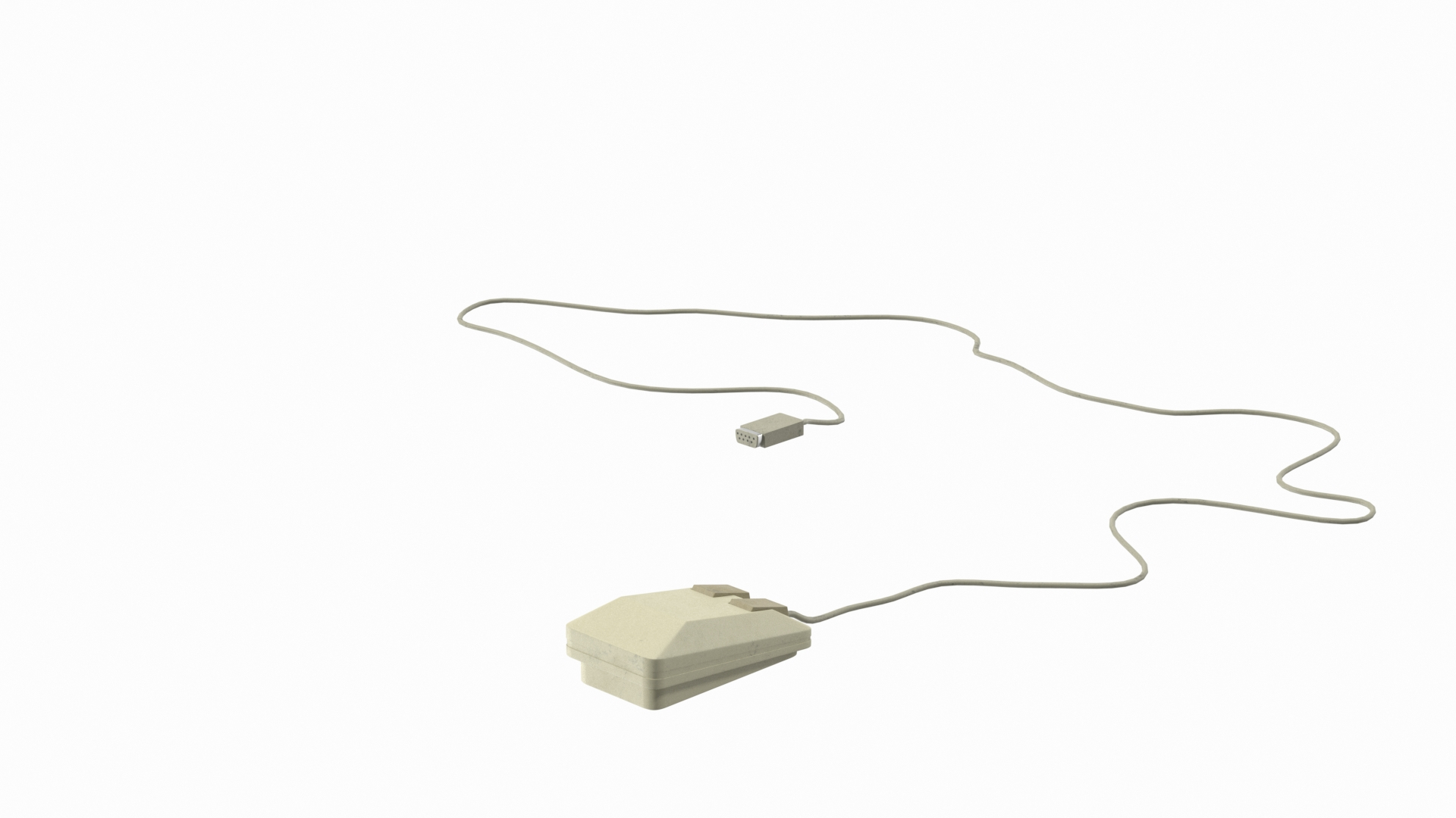 Old Computer Mouse 3D Model - TurboSquid 2062974