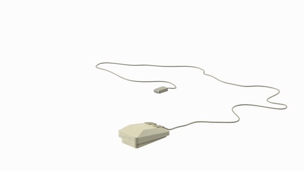 modelo 3d Ratón de computadora antiguo - TurboSquid 2062974