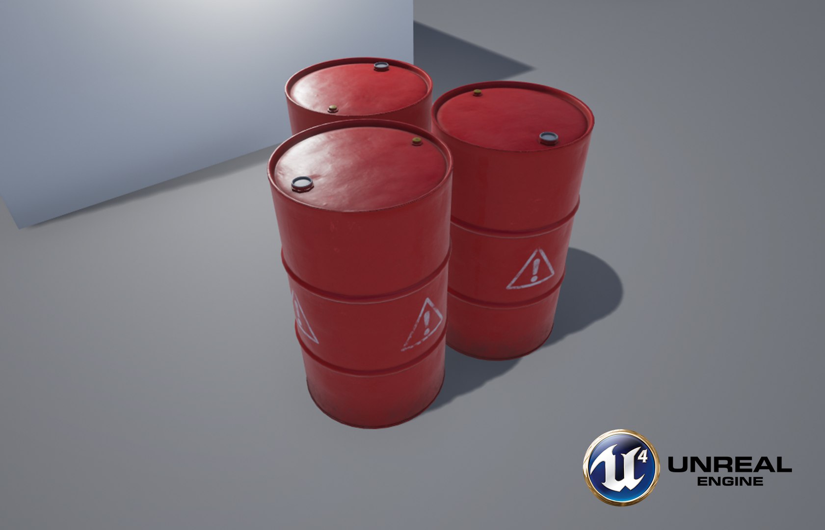 Explosive Red Oil Barrel 3D Model - TurboSquid 1187365