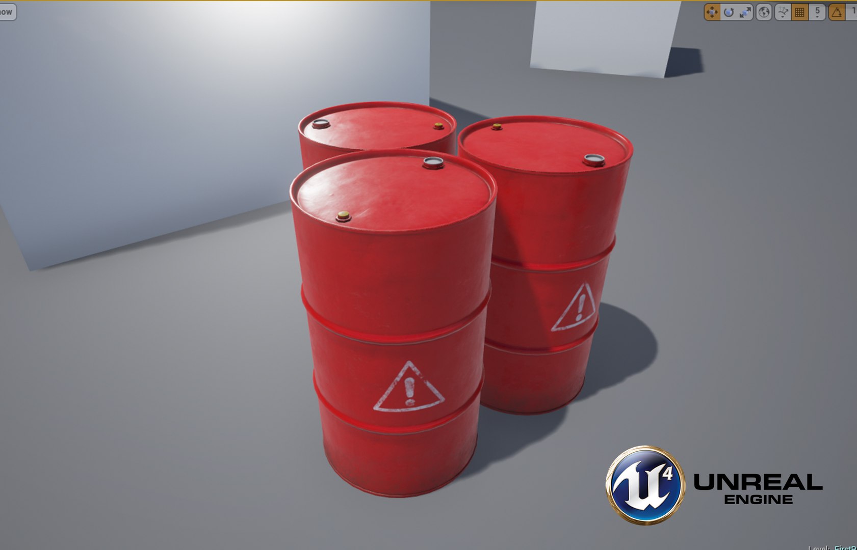 Explosive Red Oil Barrel 3D Model - TurboSquid 1187365