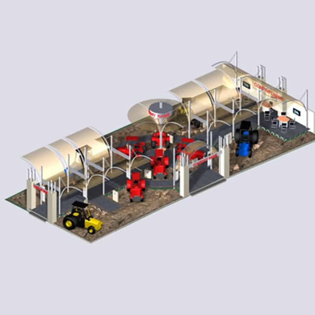 3dsmax fair stand