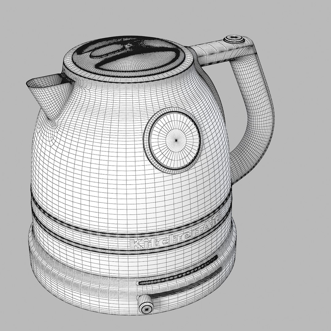 Artisan Jug Kettle 3d Model