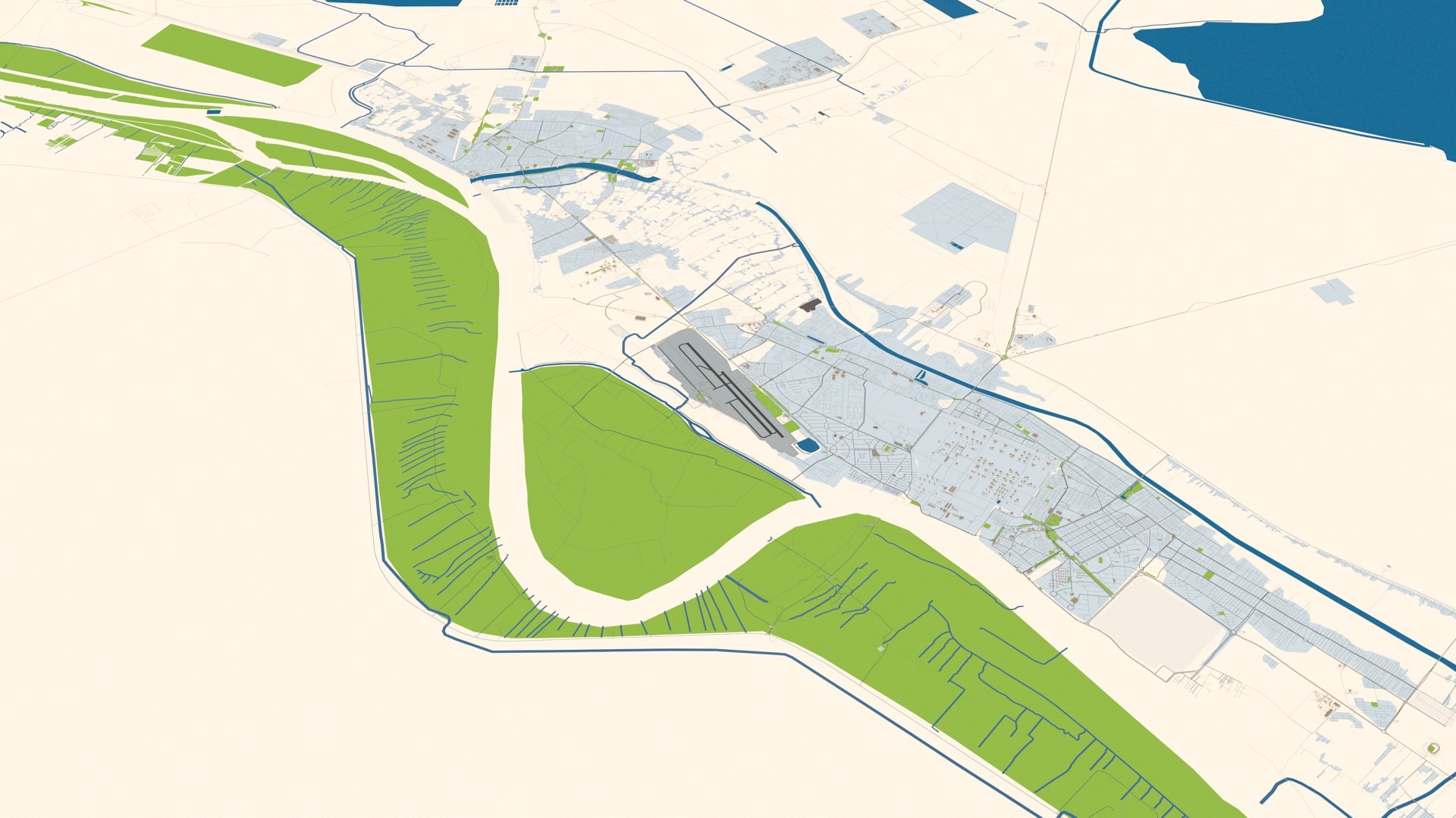 Basra City Iraq 3D Model - TurboSquid 1584893