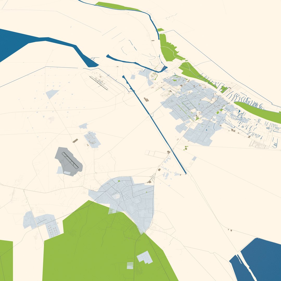 Basra City Iraq 3D Model - TurboSquid 1584893