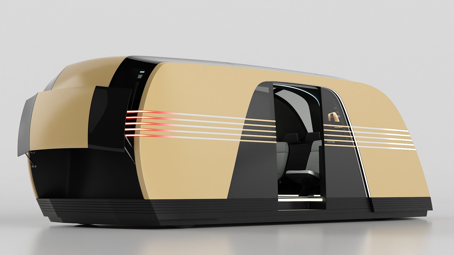 3D Tesla Robovan Rigged Model - TurboSquid 2325535