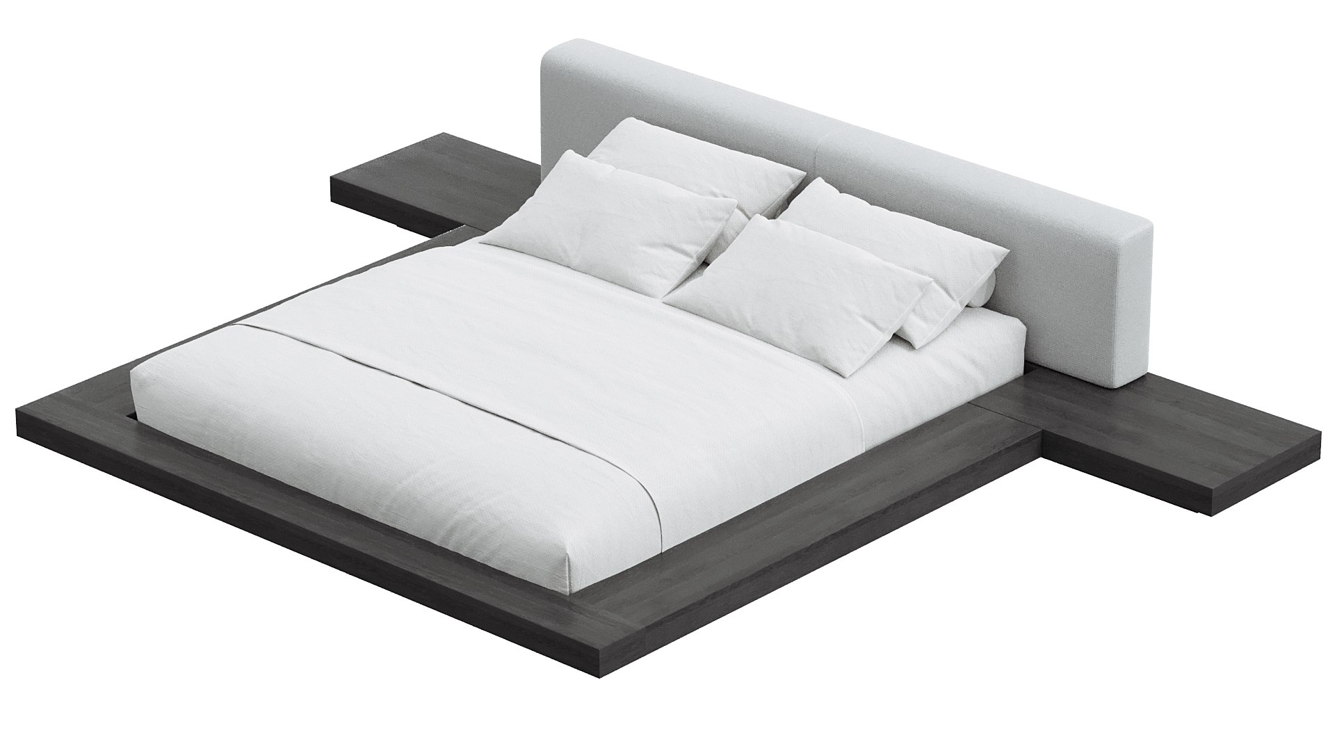 3D Model WORTH BED MODLOFT - TurboSquid 2186977