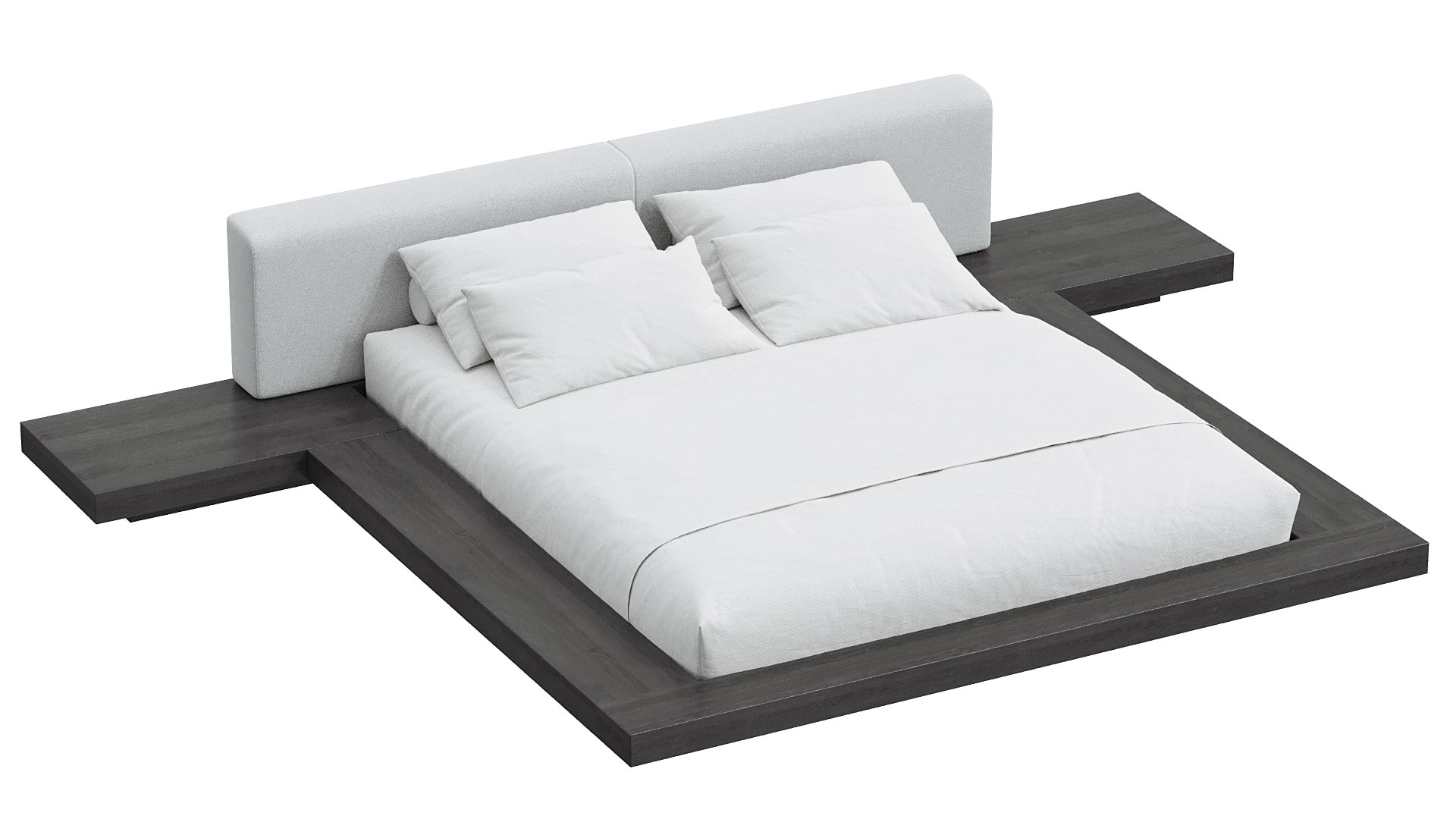 3D Model WORTH BED MODLOFT - TurboSquid 2186977