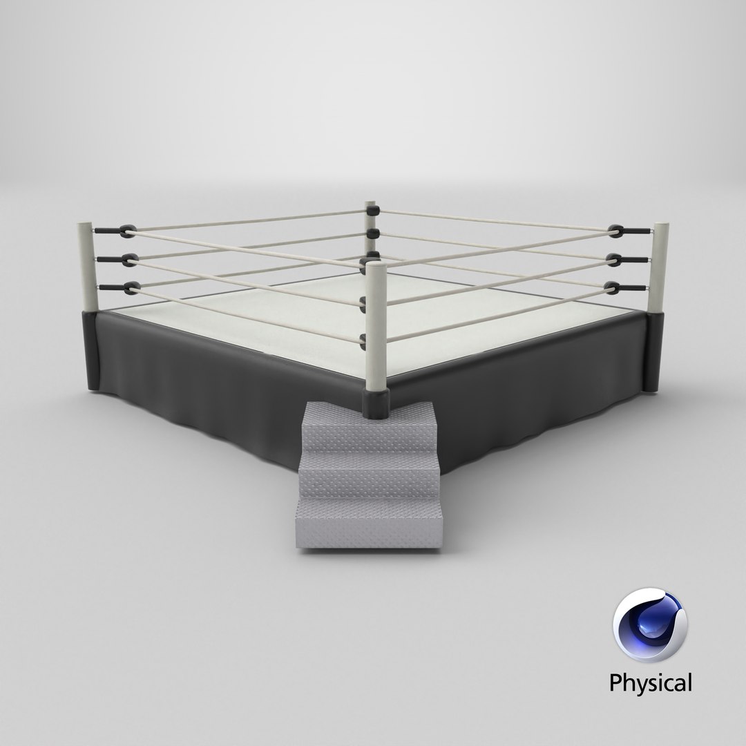 Wrestling Ring 3D Model - TurboSquid 2156423