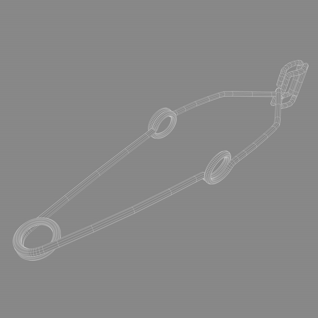 3d 3ds Test Tube Clamp