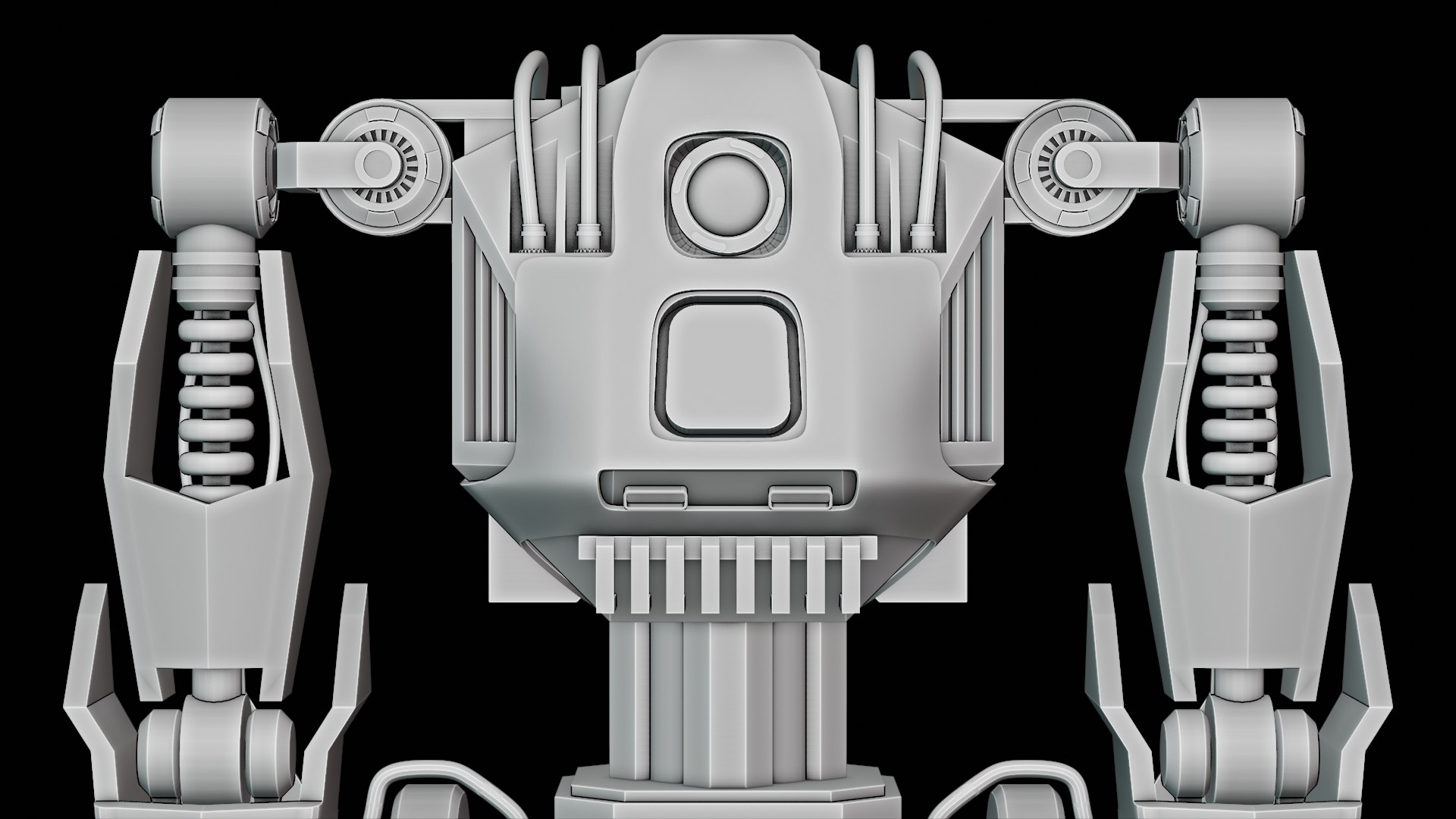 3D Gaint Sci-fi Robot - TurboSquid 2081091