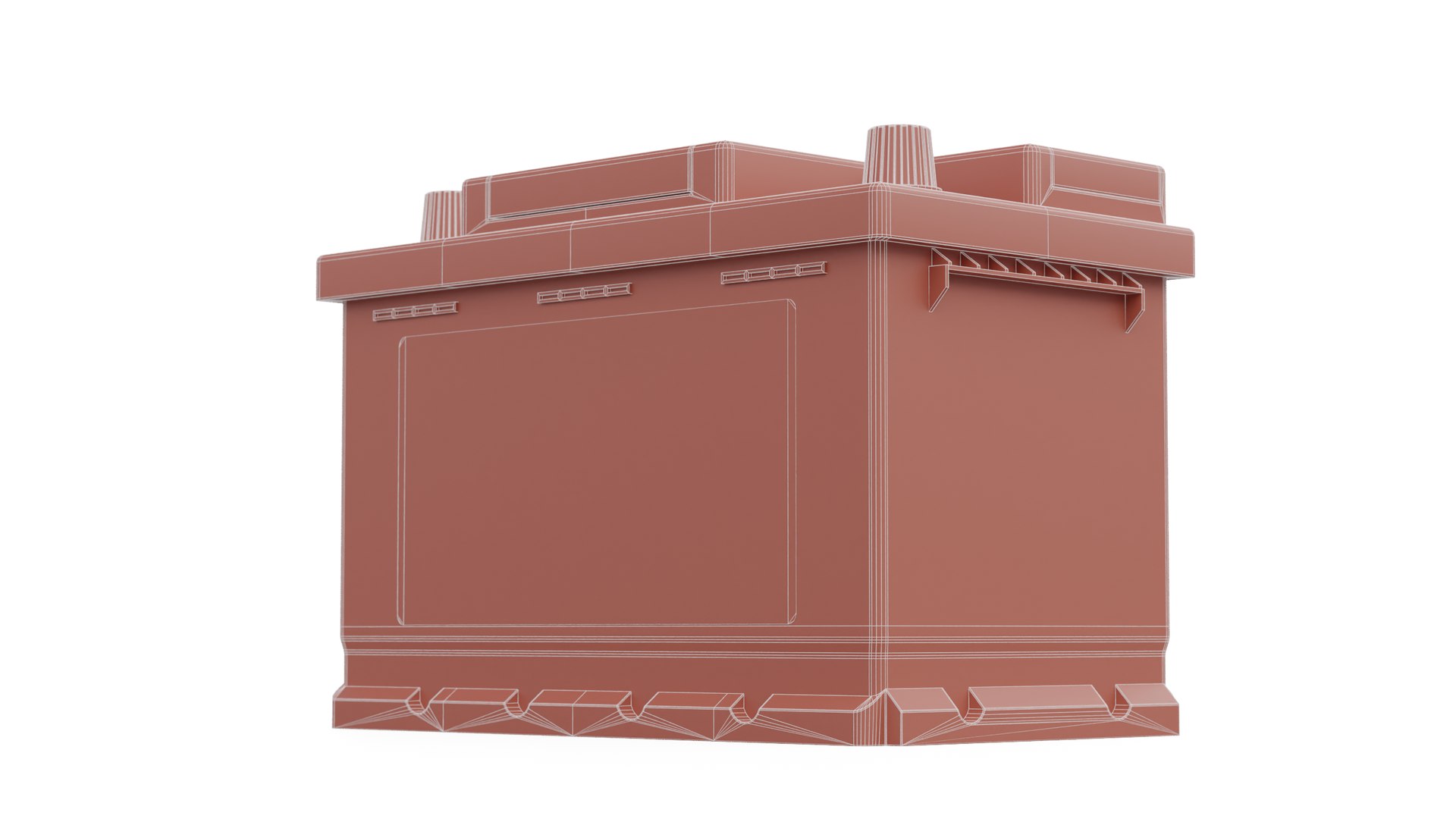 Lead Acid Battery 3D Model - TurboSquid 2416327