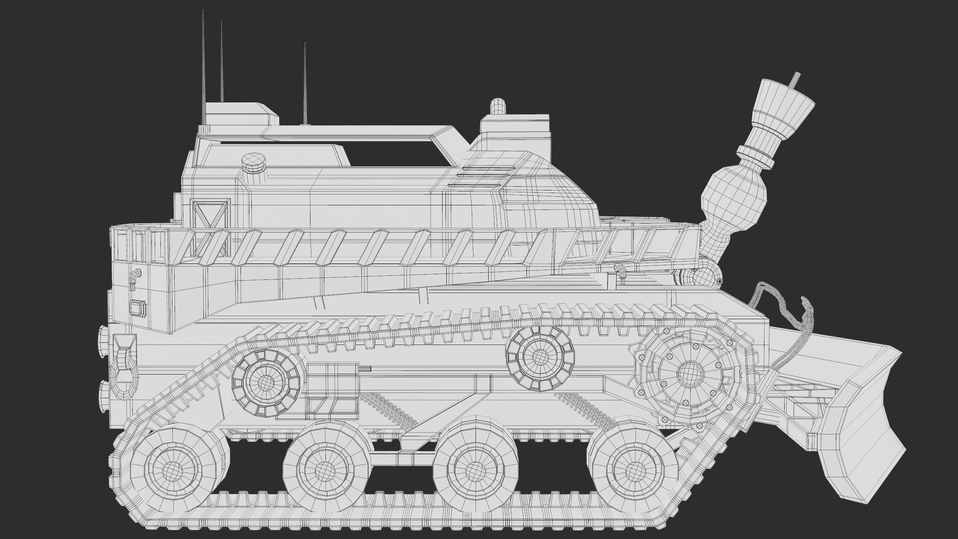 Fire Fighter Robor Thermite RS3 PBR model - TurboSquid 1804106