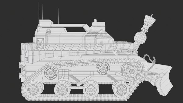 Fire Fighter Robor Thermite RS3 PBR model - TurboSquid 1804106