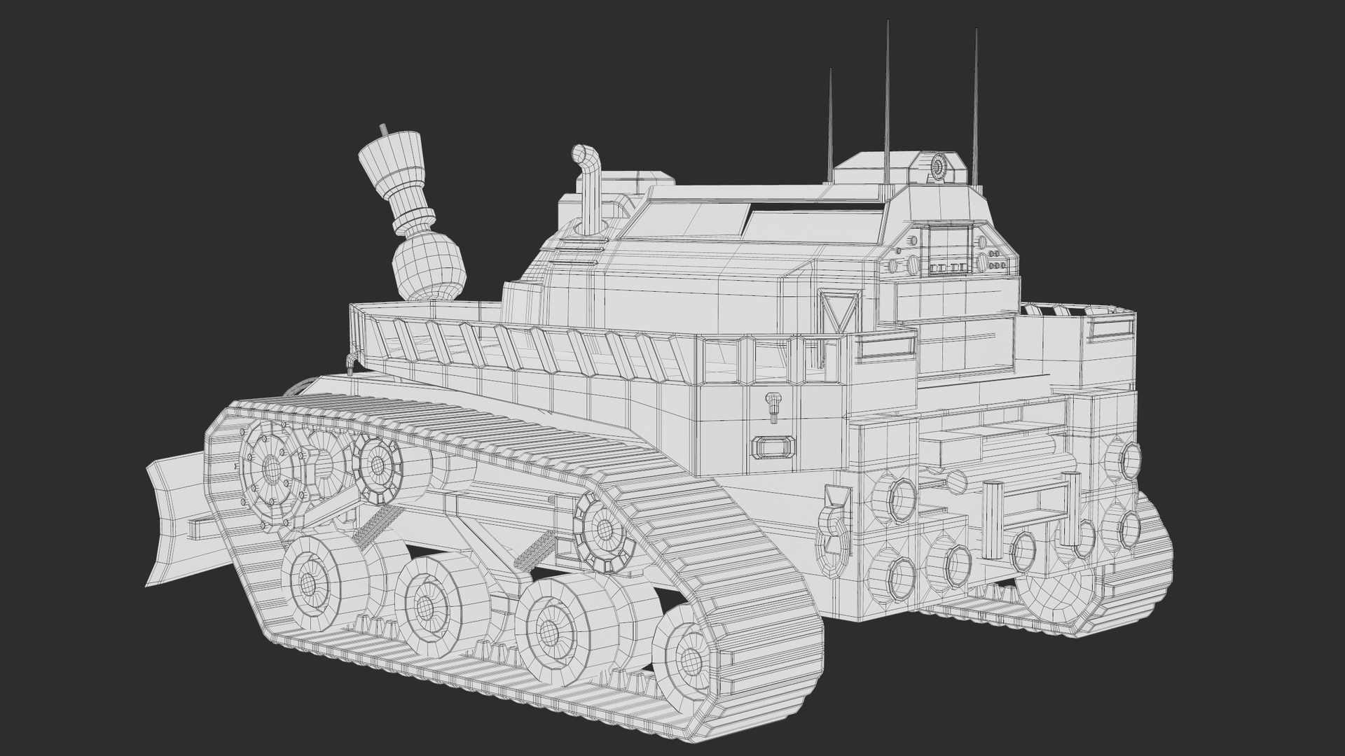 Fire Fighter Robor Thermite RS3 PBR model - TurboSquid 1804106