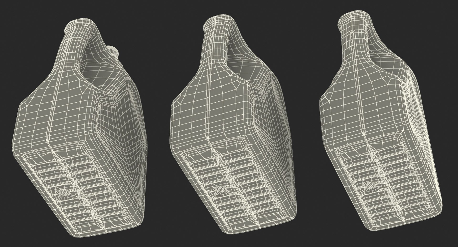 3D Engine Mobil Oil Bottles - TurboSquid 1364807