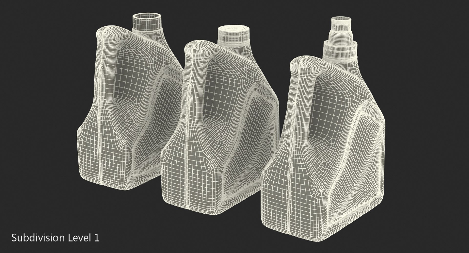 3D Engine Mobil Oil Bottles - TurboSquid 1364807