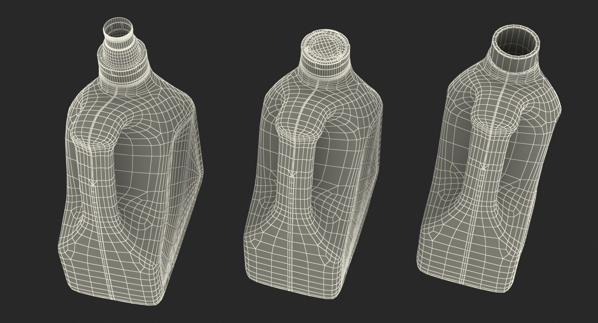 3D Engine Mobil Oil Bottles - TurboSquid 1364807