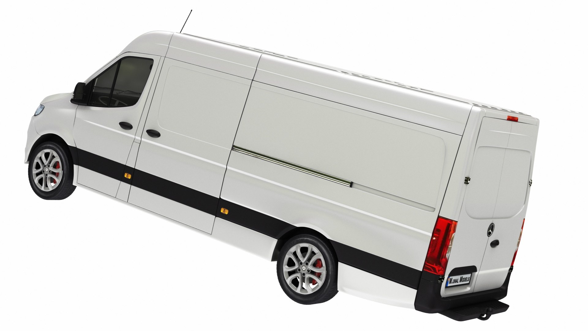 Realistic Mercedes Sprinter L3 3D Model - TurboSquid 1614128