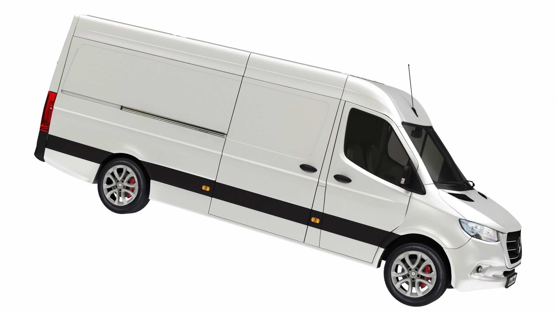 Realistic Mercedes Sprinter L3 3D Model - TurboSquid 1614128