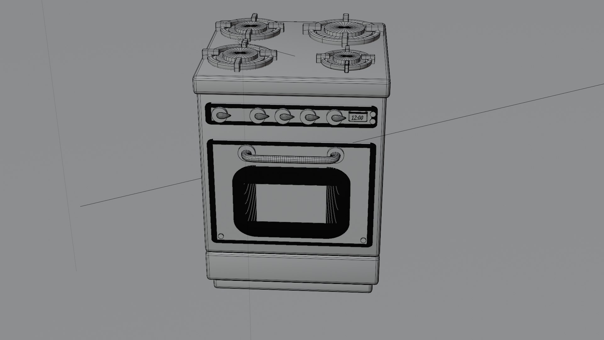 3D Stove Model - TurboSquid 2187710