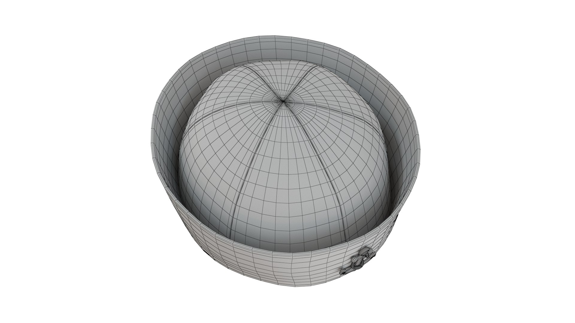 3D Navy Sailor Hat - TurboSquid 1818747