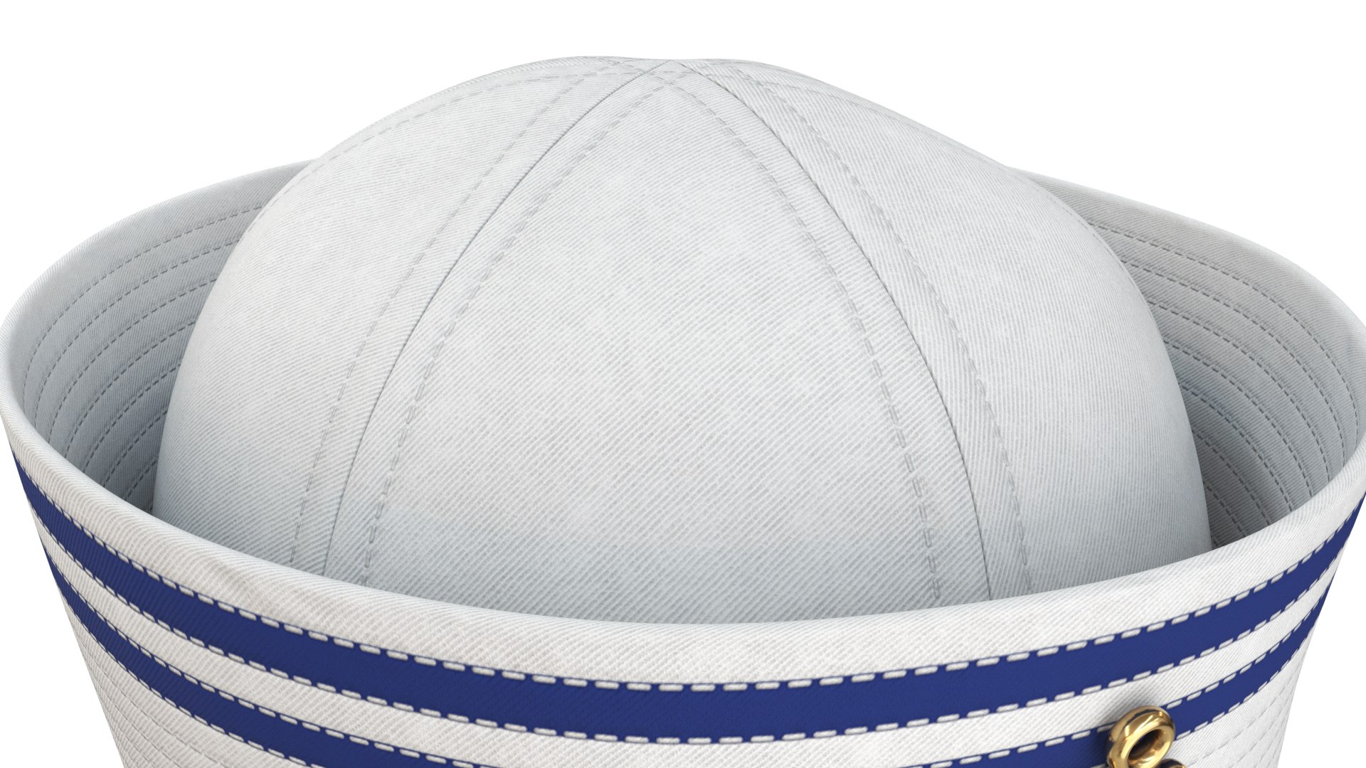 3D Navy Sailor Hat - TurboSquid 1818747