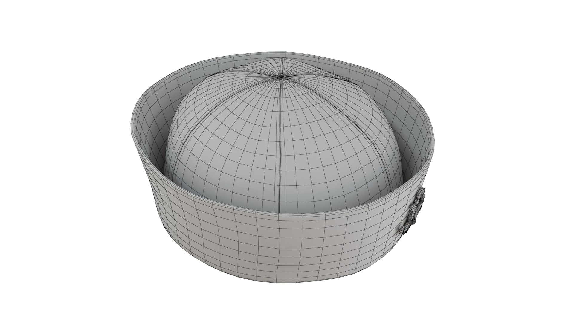 3D Navy Sailor Hat - TurboSquid 1818747