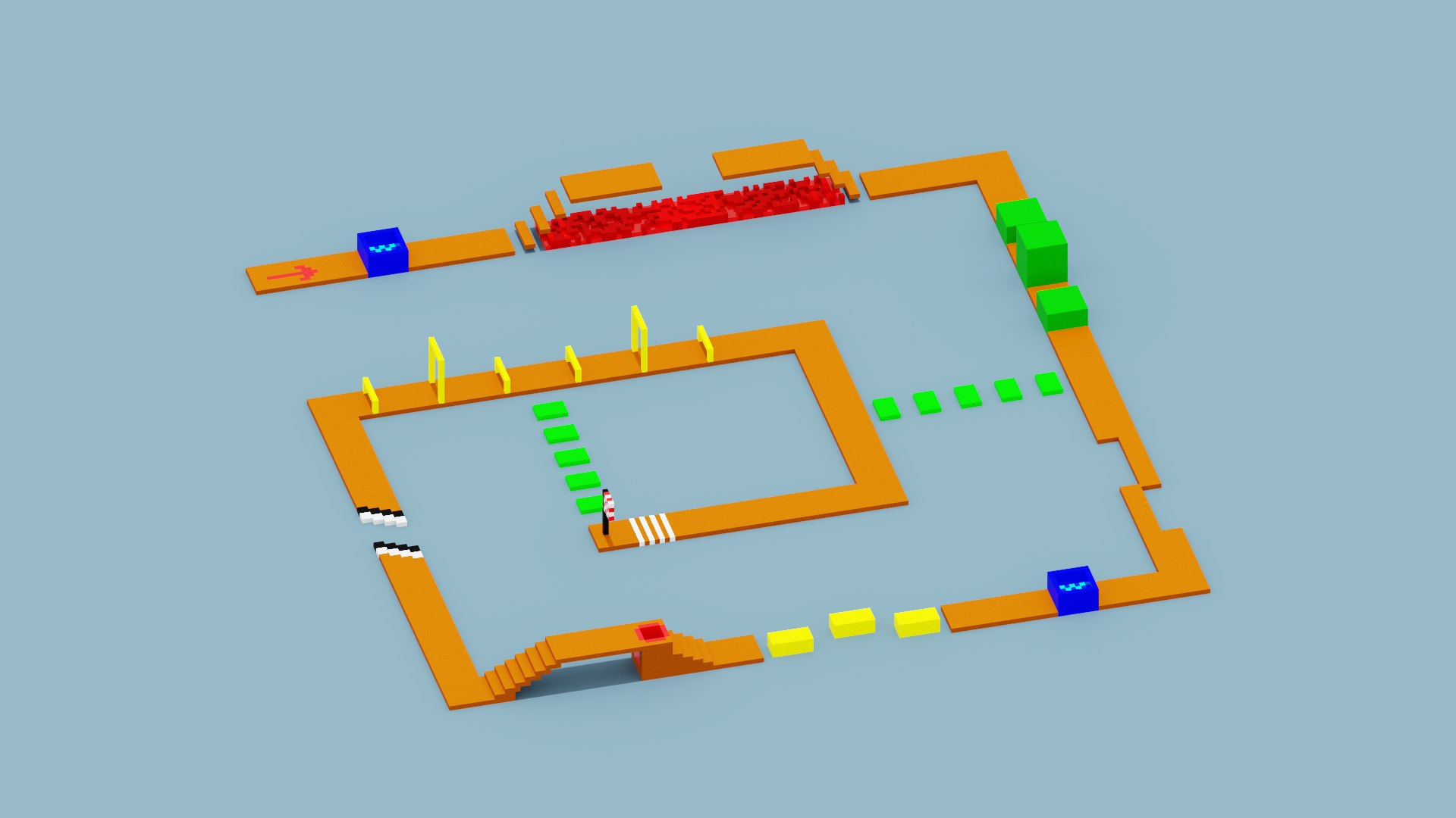 3D Model Isometric Game Ready - TurboSquid 2185037