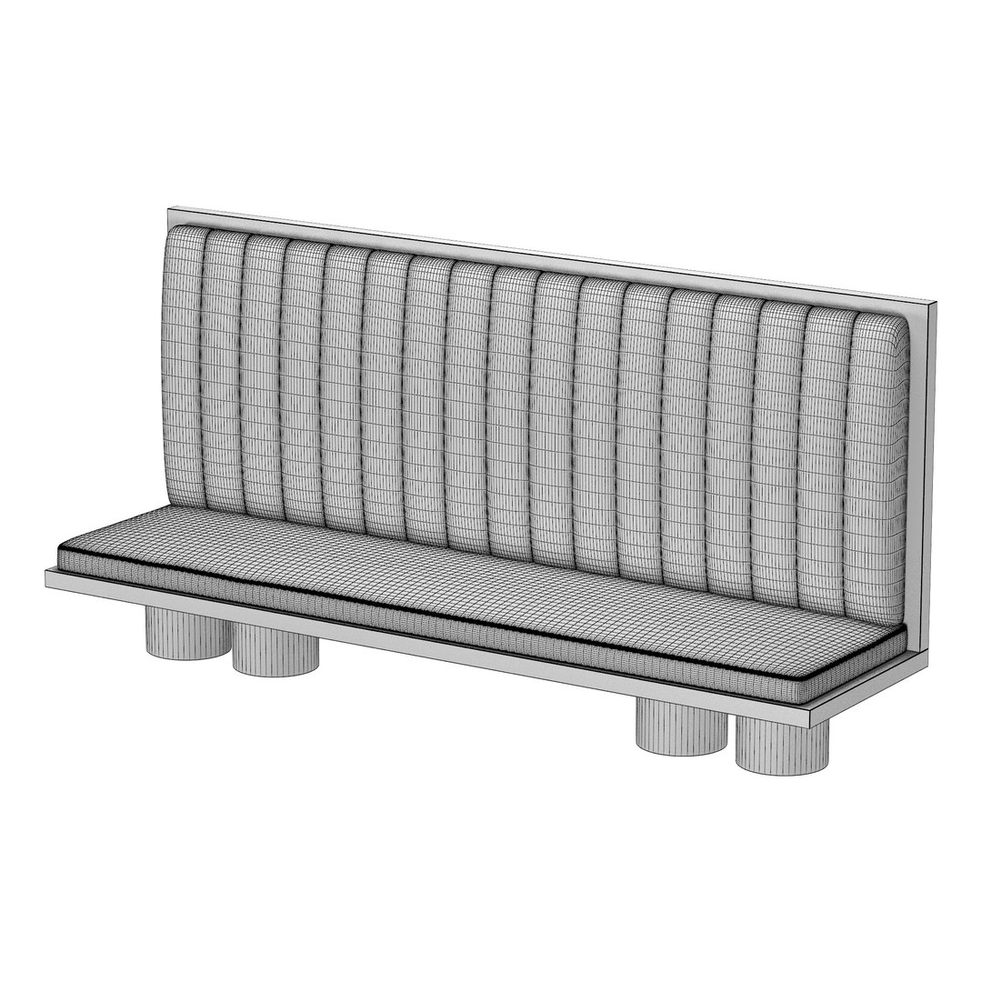 3D Model Lobby Bench - TurboSquid 2188517