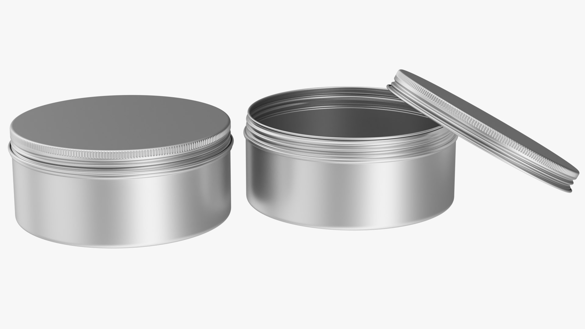 150ml Aluminium Jar Model - TurboSquid 1517036