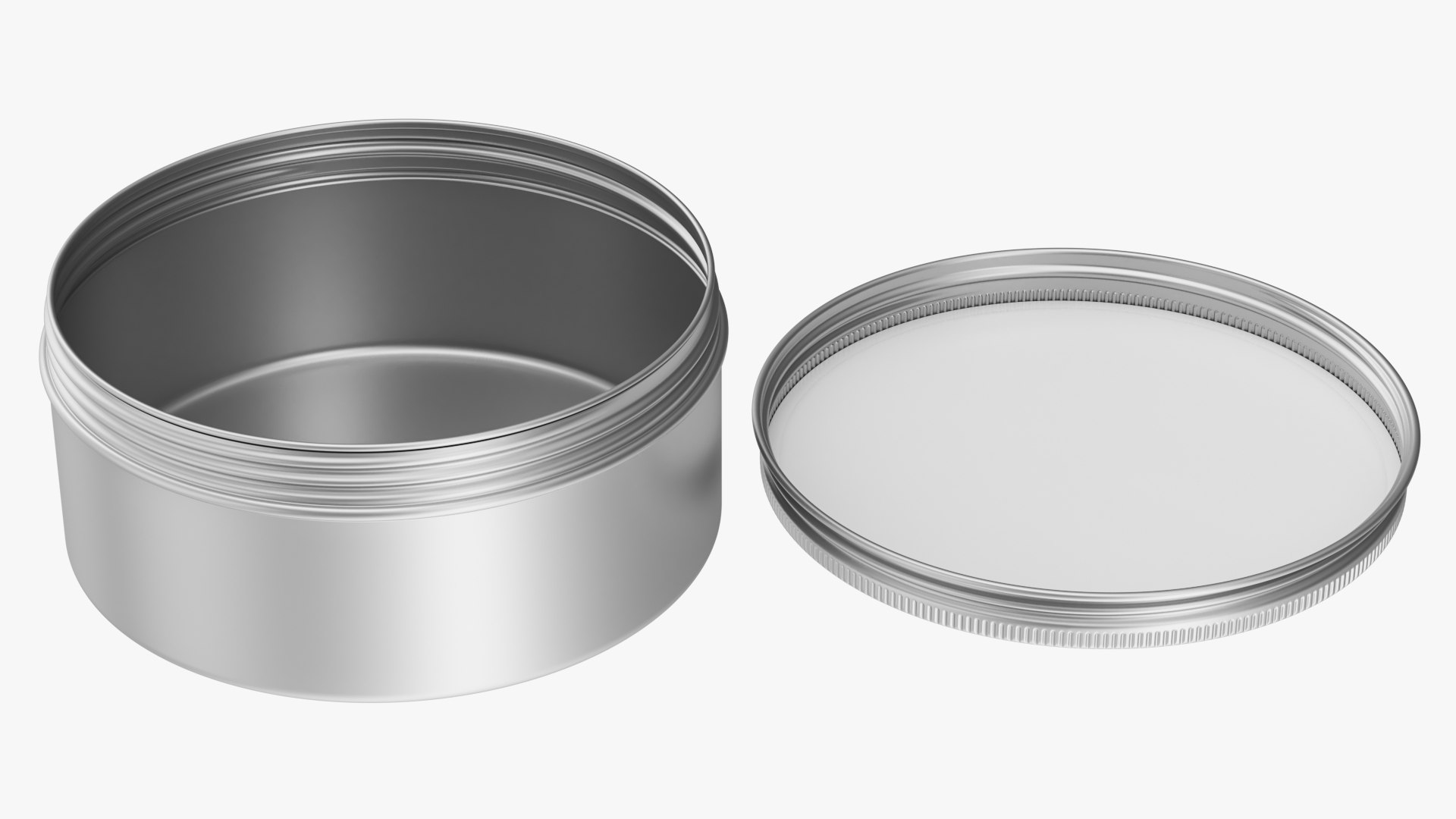 150ml Aluminium Jar Model - TurboSquid 1517036