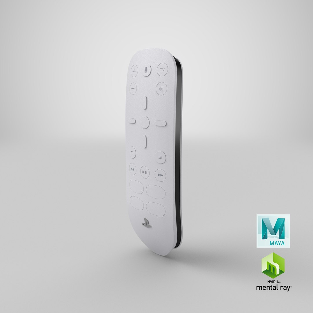 PS5 Remote Control 3D Model - TurboSquid 1737981