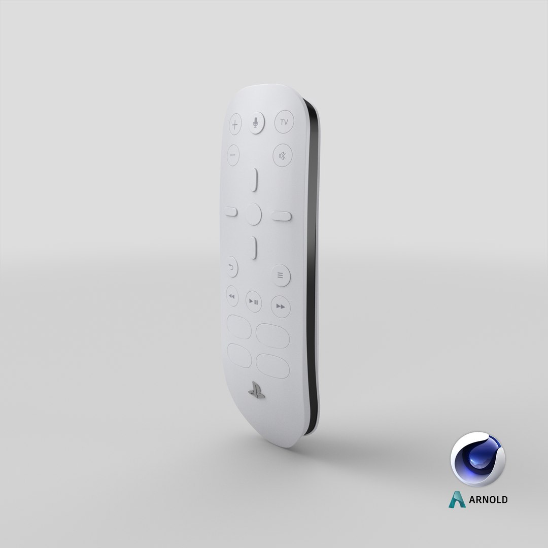 PS5 Remote Control 3D Model - TurboSquid 1737981