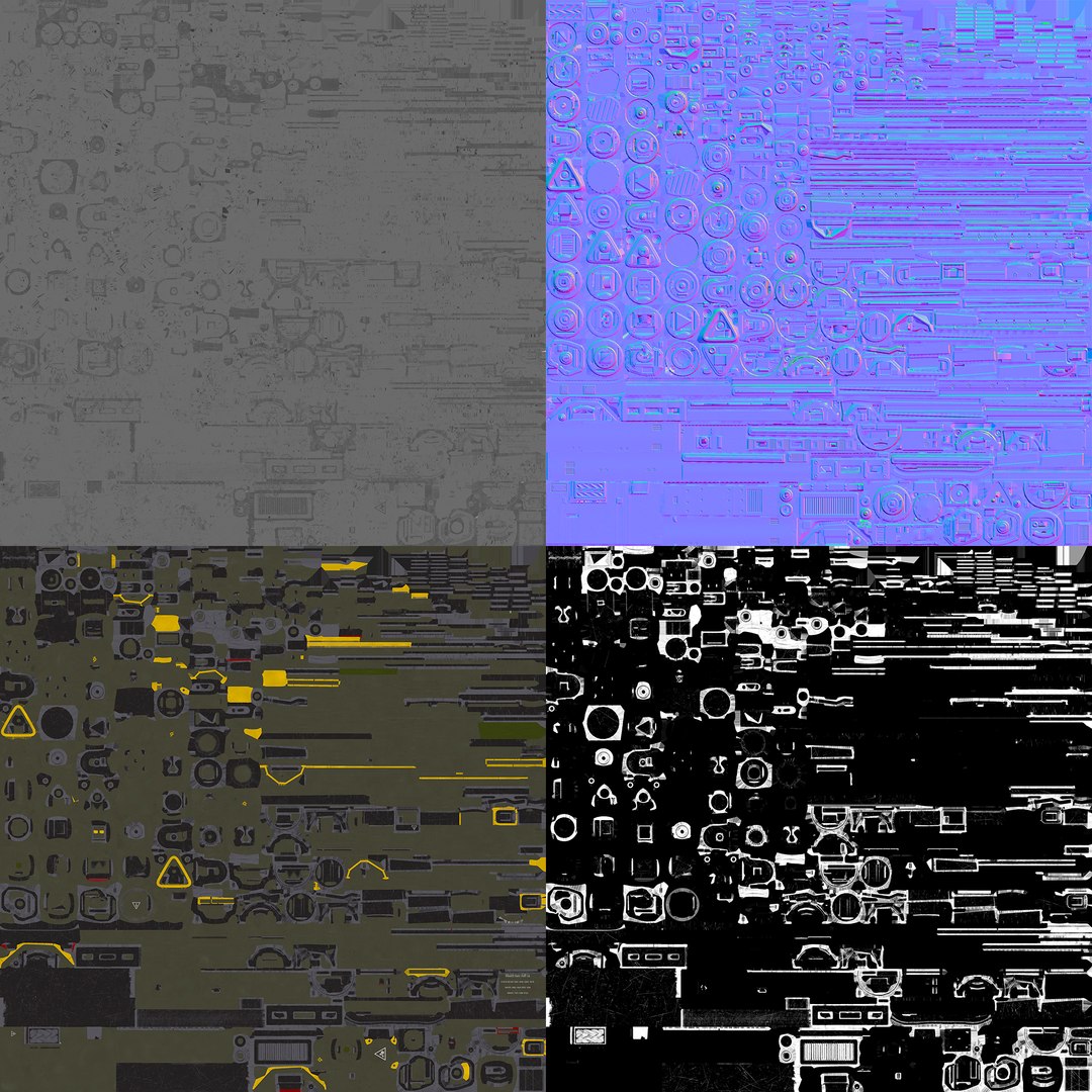 3D Sci-Fi Machine Gun Model - TurboSquid 2277272