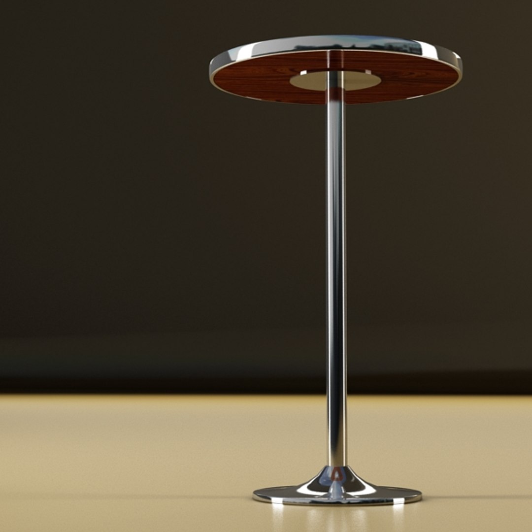 3d model bar table