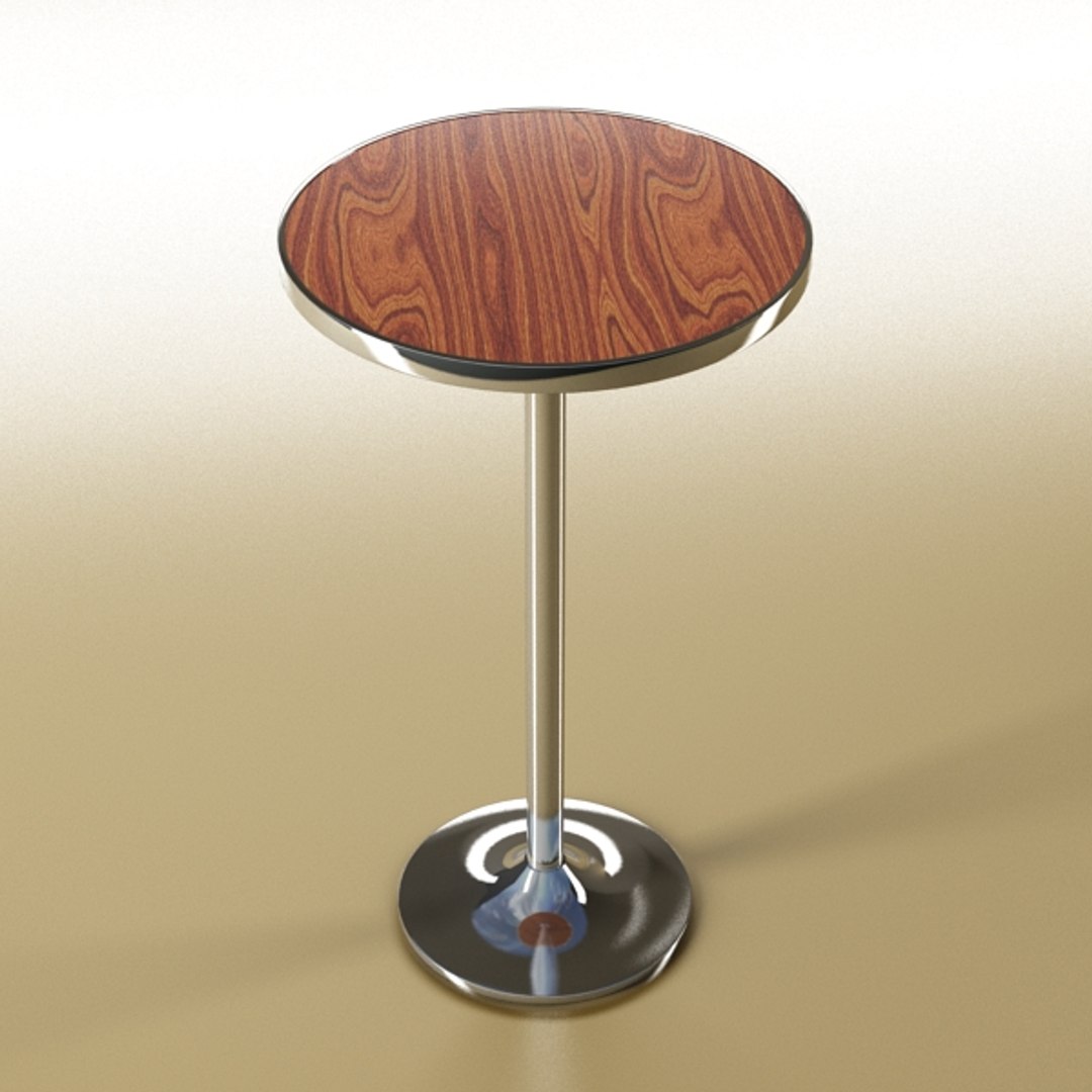 3d model bar table