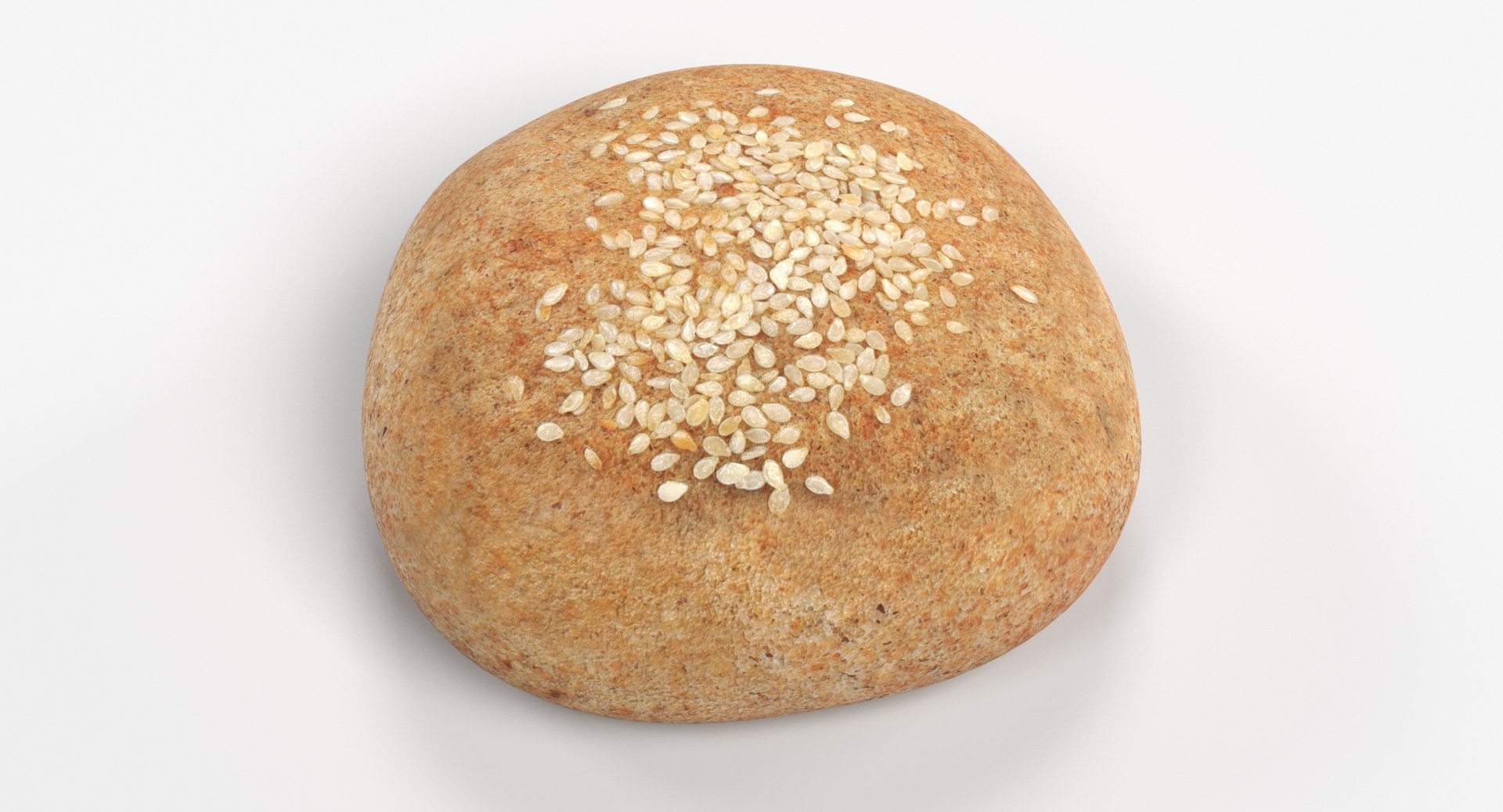 3D Sesame Roll Model - TurboSquid 1222147