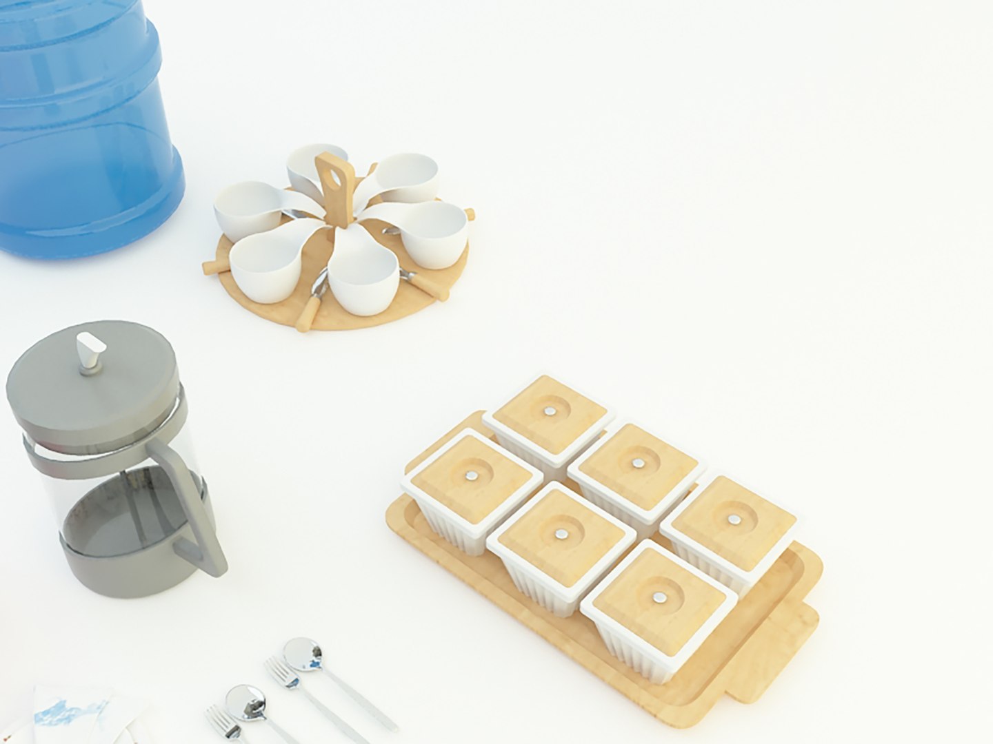 Kitchen Products 3d Model 3D Model - TurboSquid 2067882