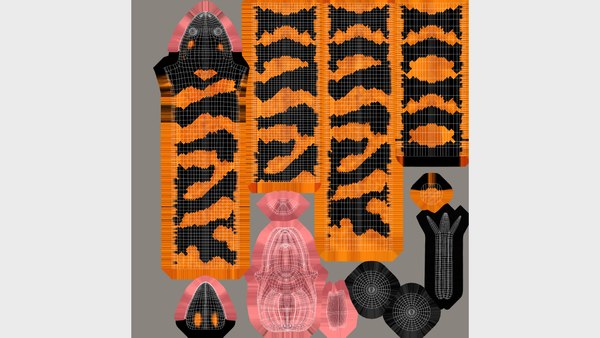 modelo 3d Pitón anillado de Bismarck animado - TurboSquid 1950247