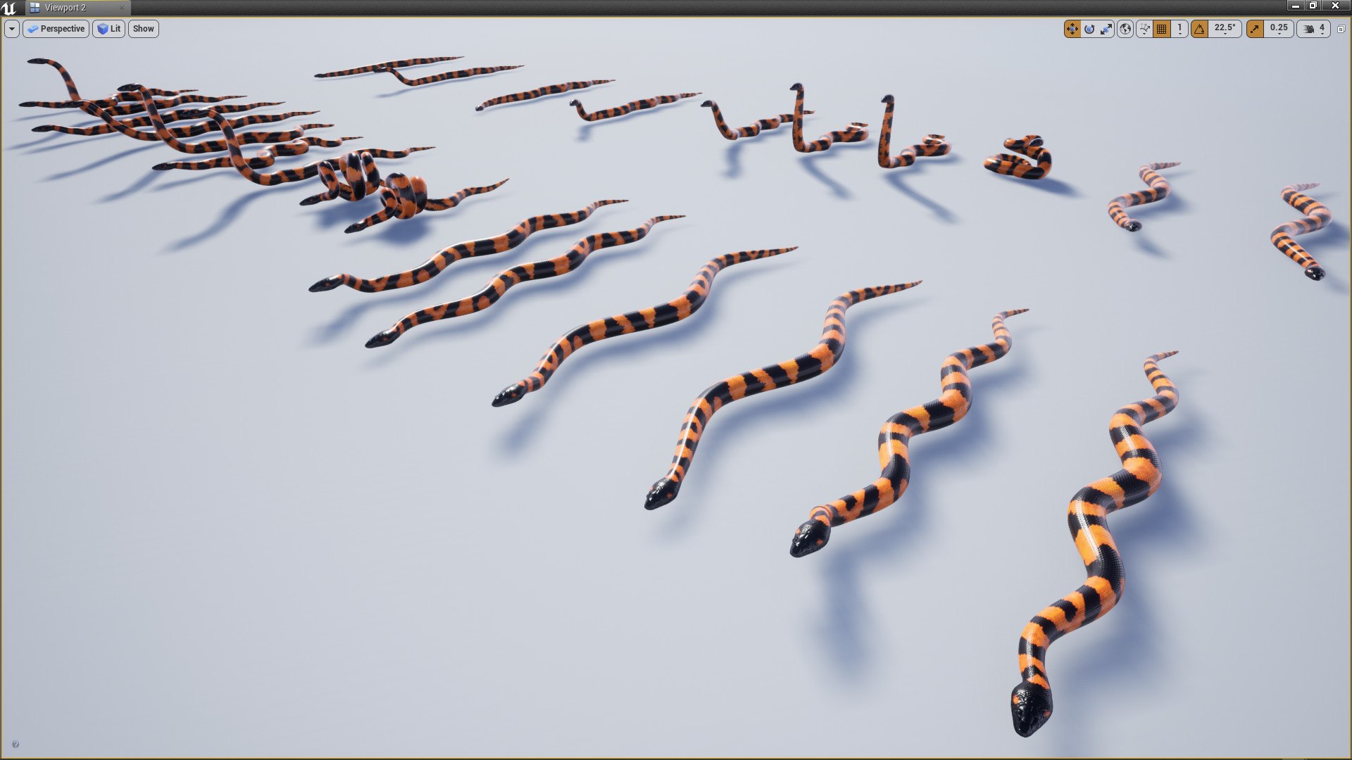 3D Animated Bismarck Ringed Python - TurboSquid 1950247