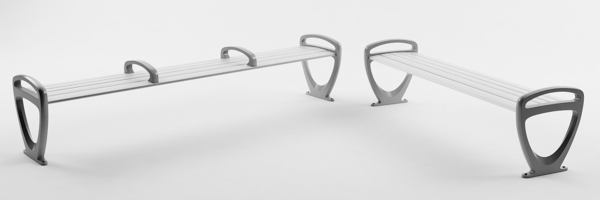Bench Bike Rack 3d Max